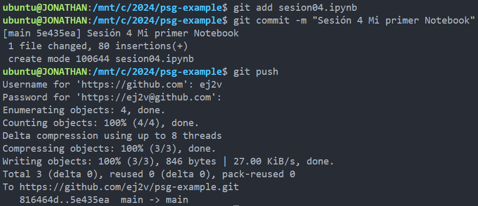 Sesión 04 | Python Study Group | Fundamentals