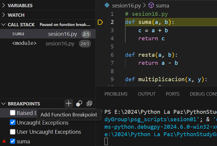 Sesión Bonus | Python Study Group | Fundamentals